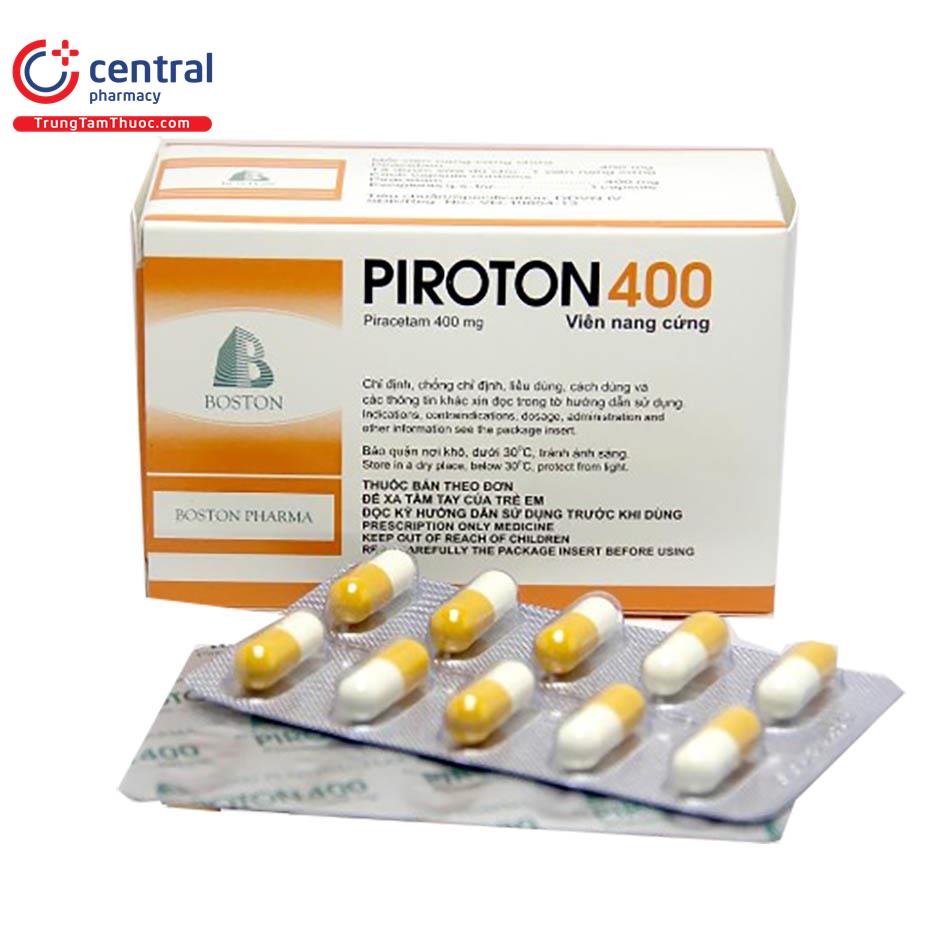 Thuốc Piroton 400 - Thuốc tác dụng lên hệ thần kinh trung ương