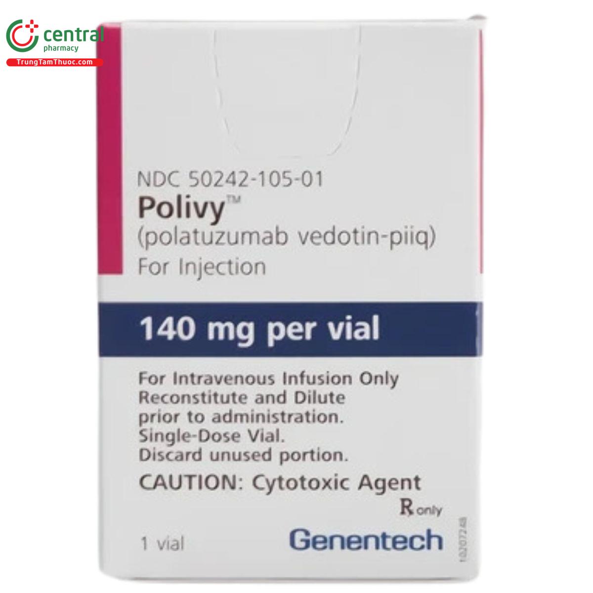 Thuốc Polivy 140mg - Điều trị u lympho tế bào B ở người trưởng thành