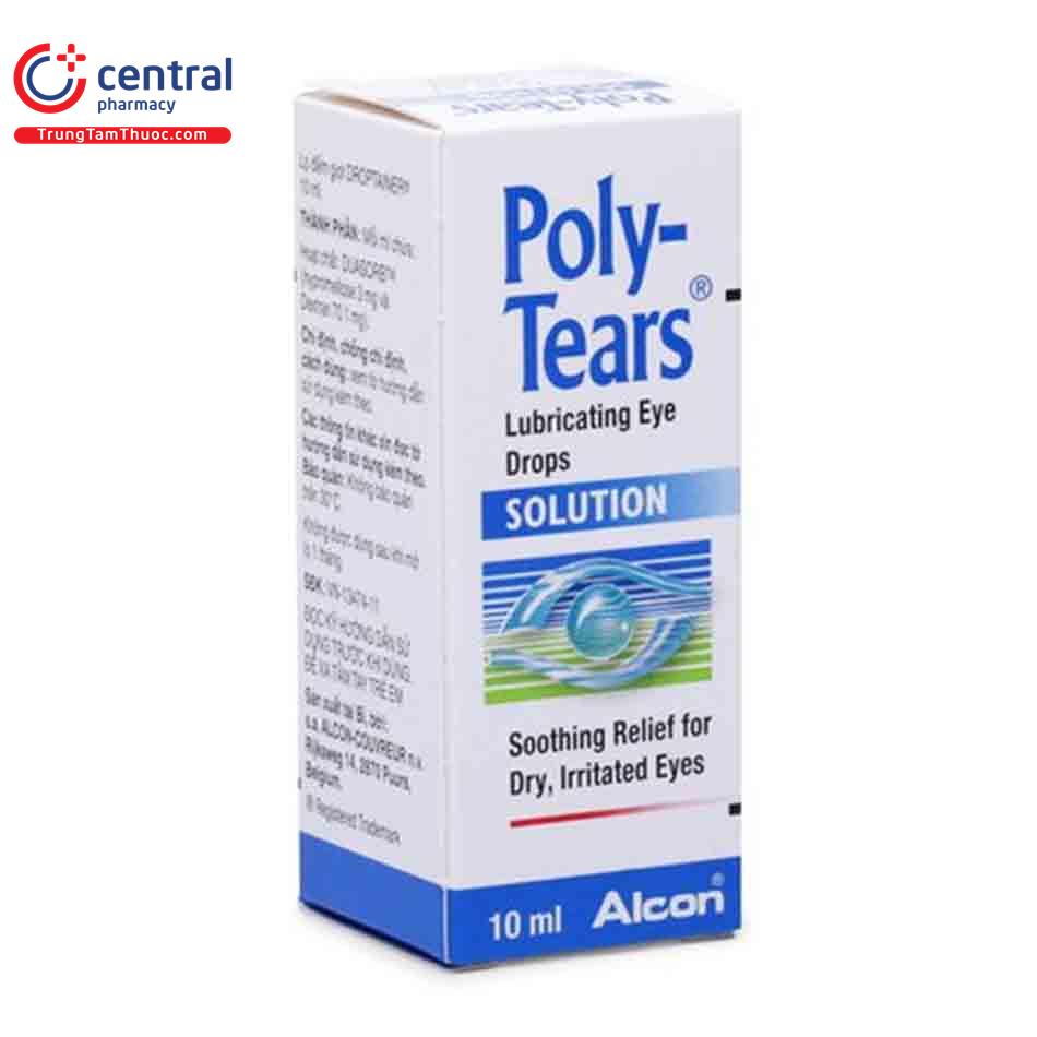 Thuốc Poly Tears 10ml - Giải pháp cho người đeo kính