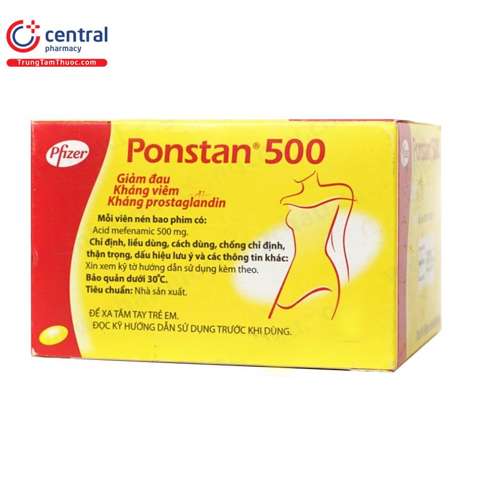 [CHÍNH HÃNG] Thuốc Ponstan 500 - Thuốc giảm đau hiệu quả của Thái Lan