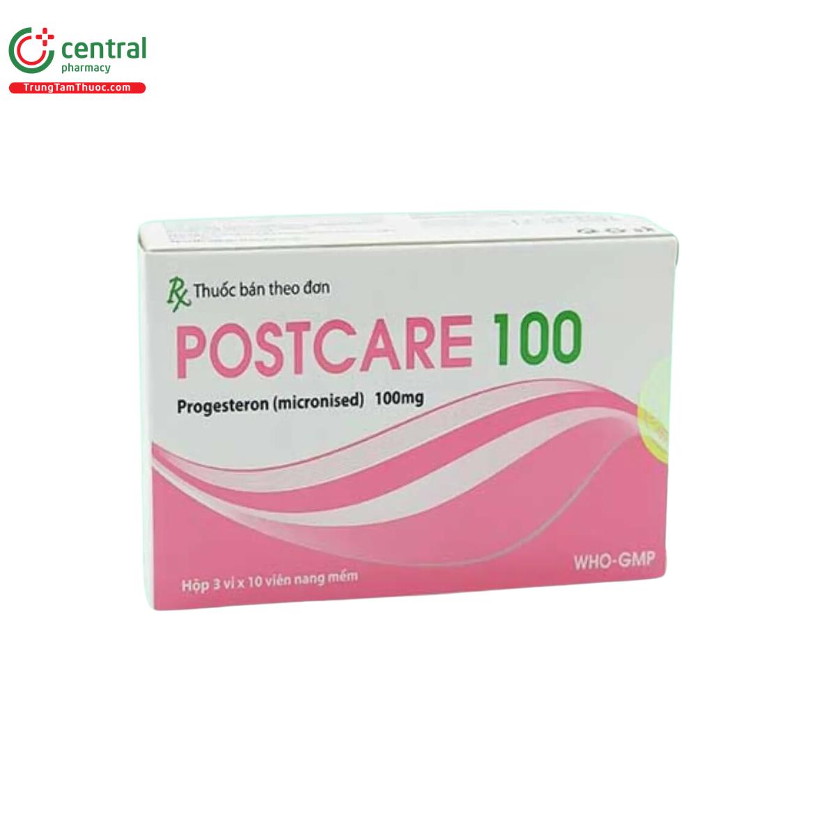Thuốc Postcare 100 - Điều trị mãn kinh, vô kinh, sẩy thai liên tiếp