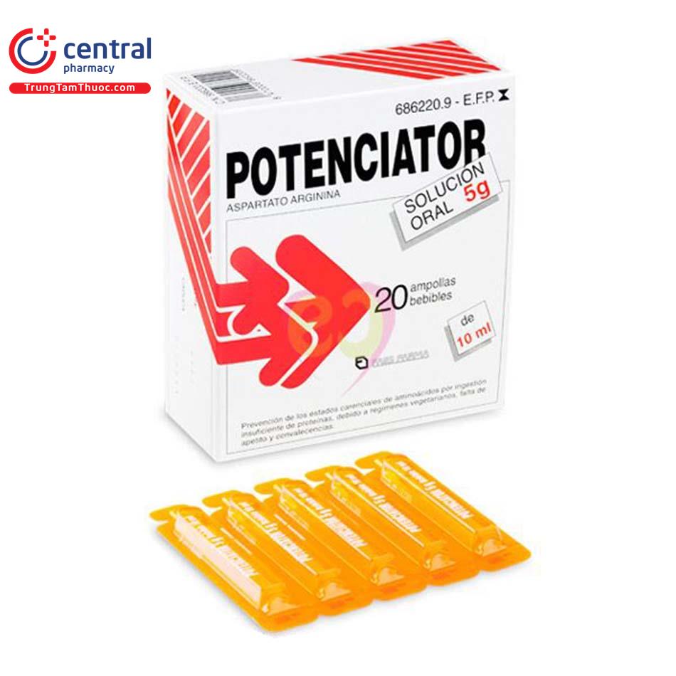 Thuốc Potenciator : tác dụng, liều dùng, cách dùng