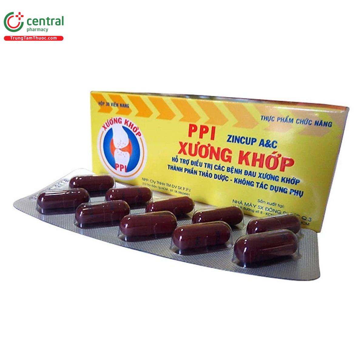 Thuốc PPi Zincup A&C Xương Khớp - Bổ can thận và tăng cường gân cốt