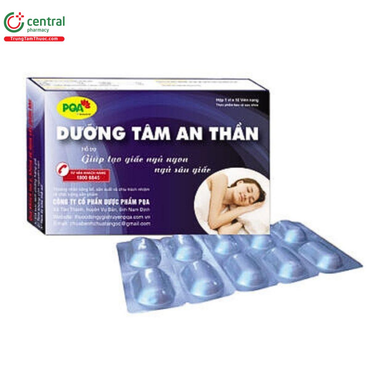 Thuốc PQA Dưỡng Tâm An Thần giúp dưỡng tâm, an thần và ngủ ngon hơn