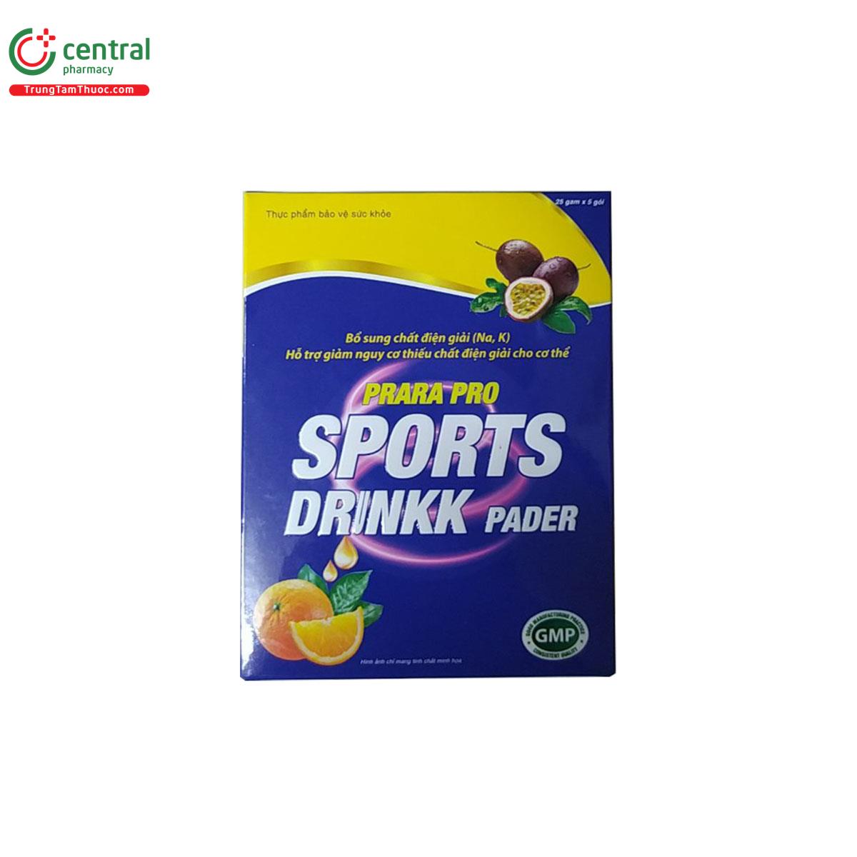 Thuốc Prara Pro Sports Drinkk Pader Amepro - Bổ sung chất điện giải