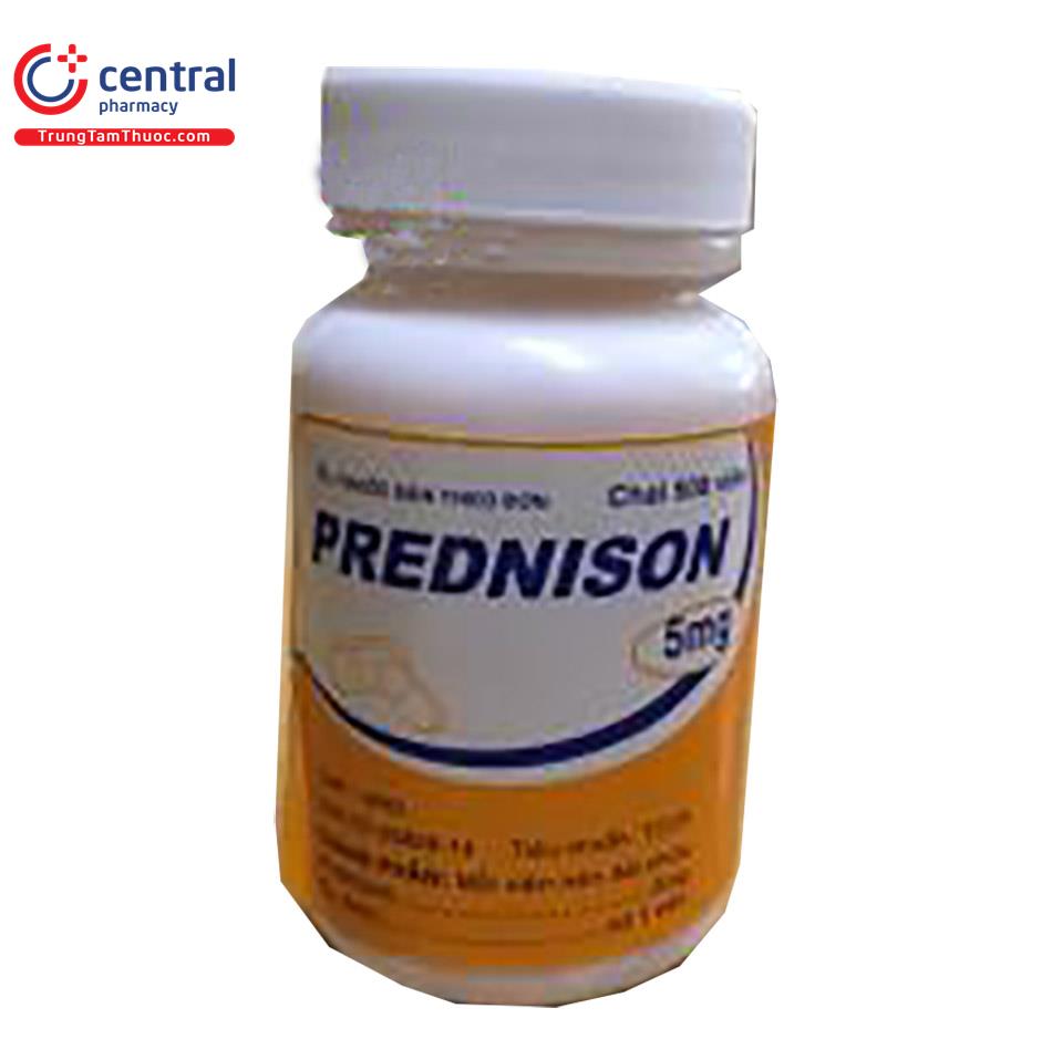 Thuốc Prednison 5mg Vidiphar - chống viêm hiệu quả