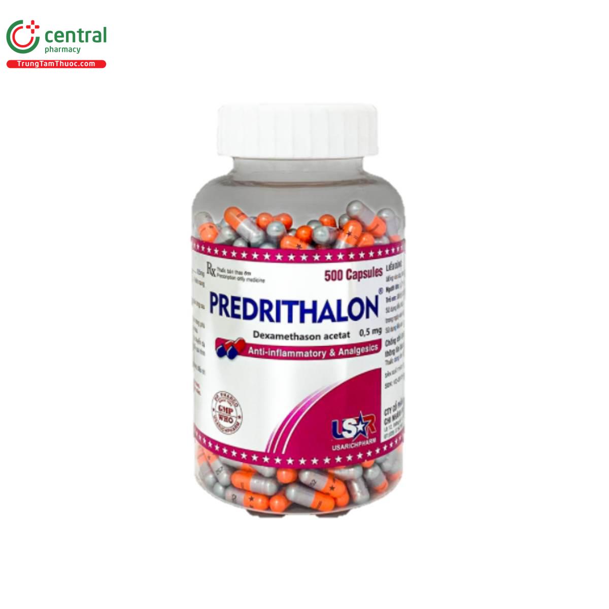 Thuốc Predrithalon 0.5 mg điều trị hen, viêm thanh quản, phù não