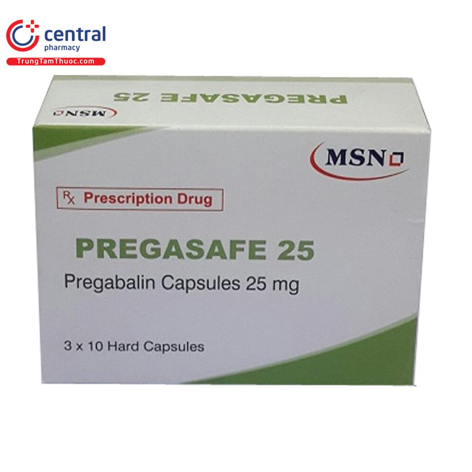 [CHÍNH HÃNG] Thuốc Pregasafe 25 - giảm đau thần kinh