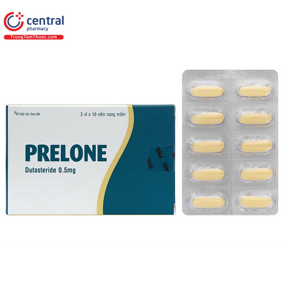 Thuốc Prelone 0.5mg - Thuốc điều trị bệnh phì đại tuyến tiền liệt