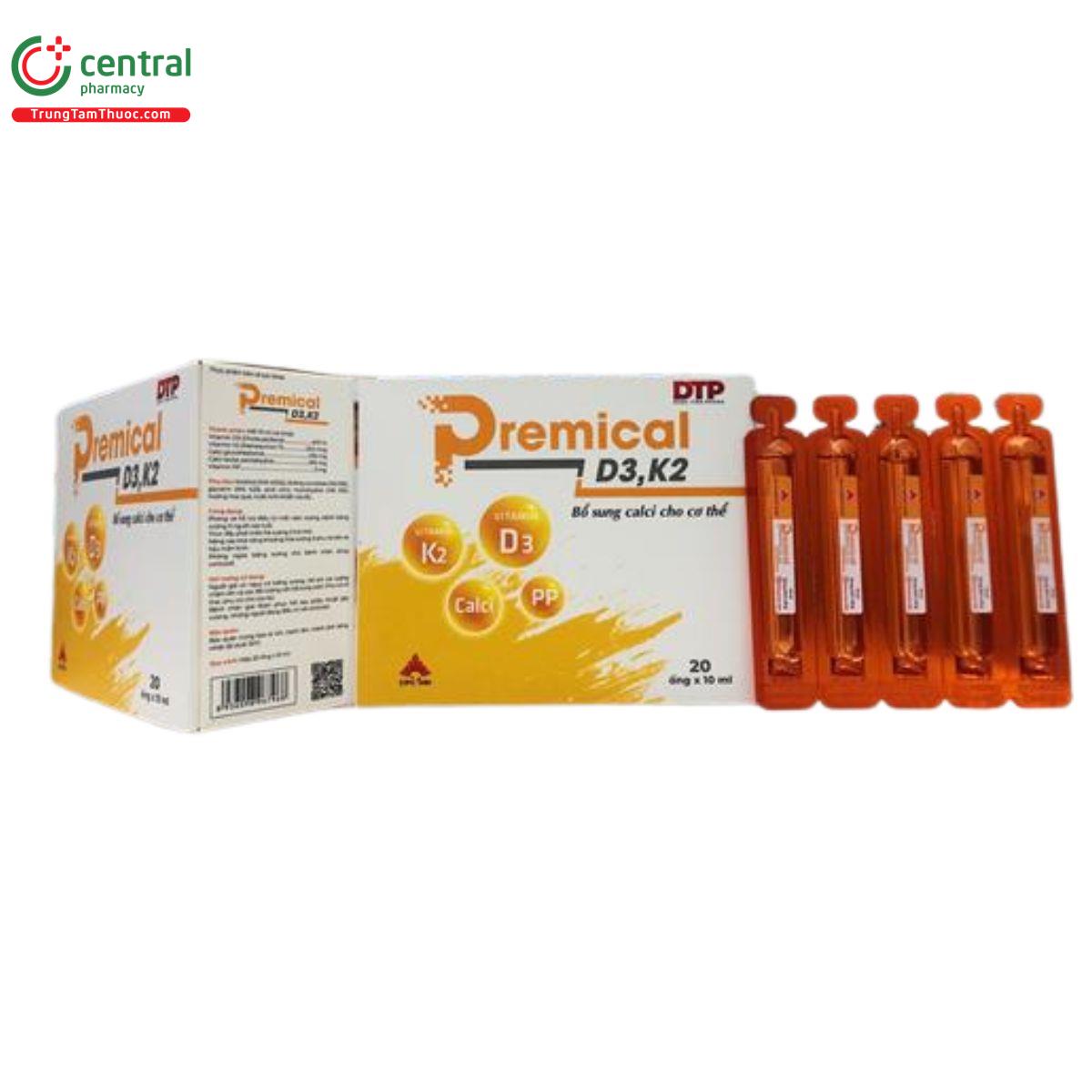 Thuốc Premical D3,K2 hỗ trợ phòng ngừa và điều trị thiếu hụt calci