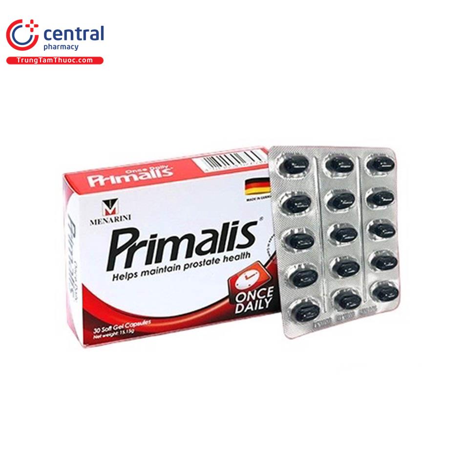 [CHÍNH HÃNG] Viên uống Primalis Berlin giảm phì đại tiền liệt tuyến