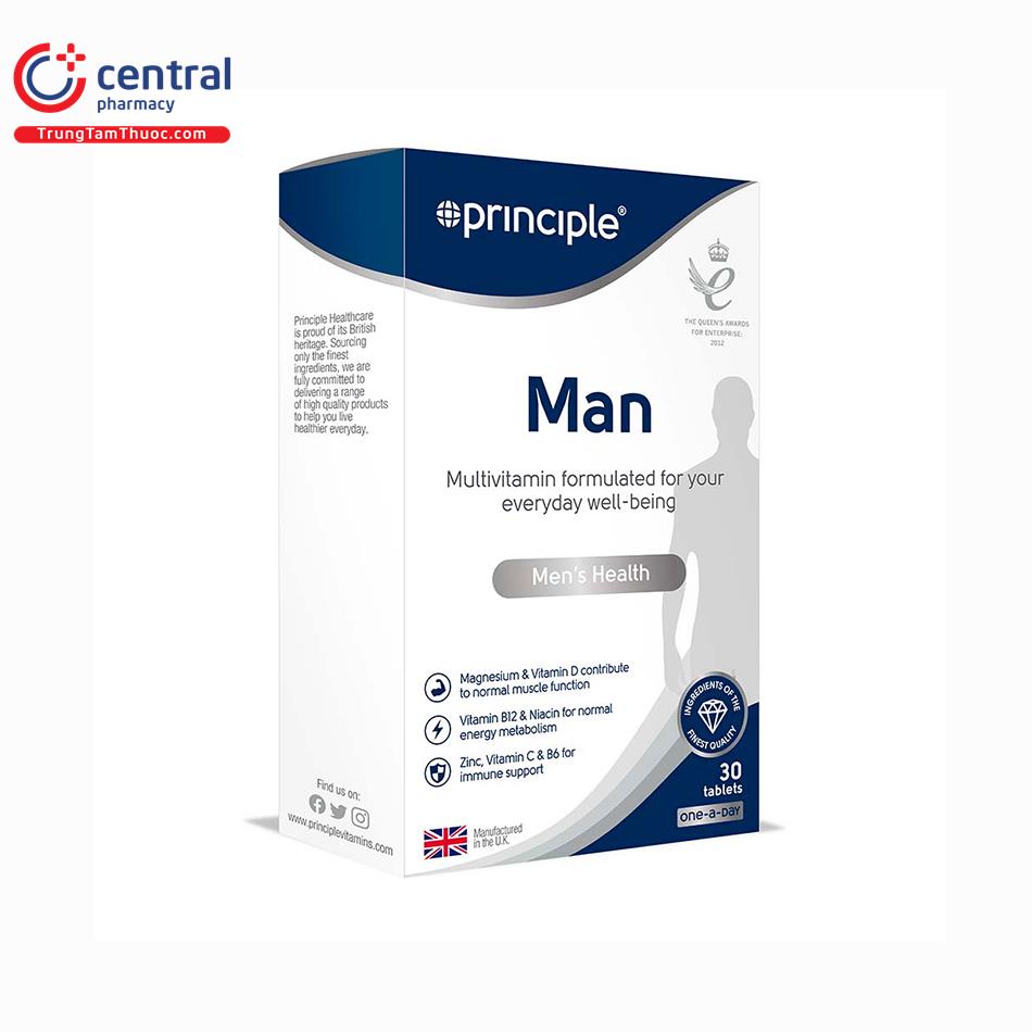 [CHÍNH HÃNG] Thuốc Principle Man tăng cường sức khoẻ phái mạnh