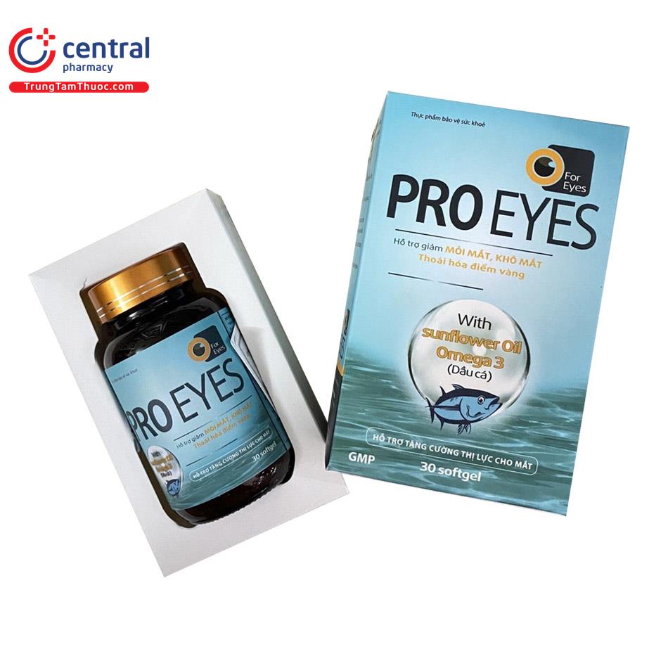 [CHÍNH HÃNG] Viên uống bổ mắt Pro Eyes Nhất Long