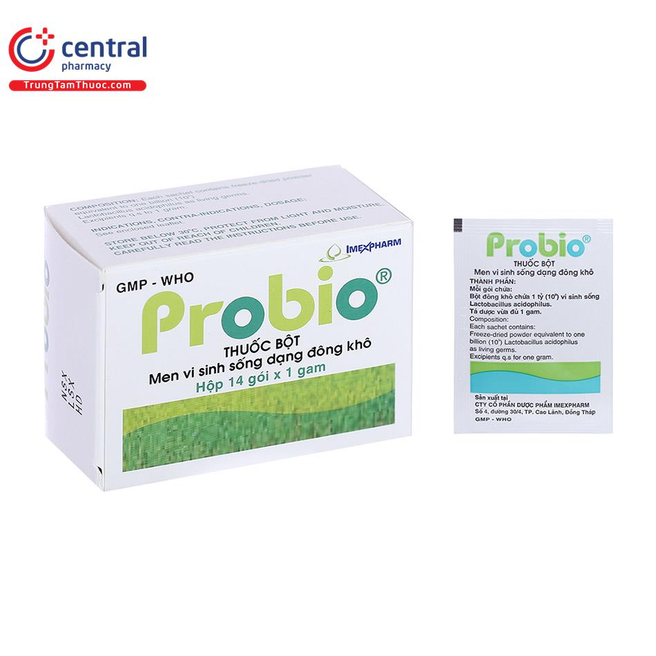 Thuốc Probio Imexpharm điều trị viêm ruột, rối loạn tiêu hóa