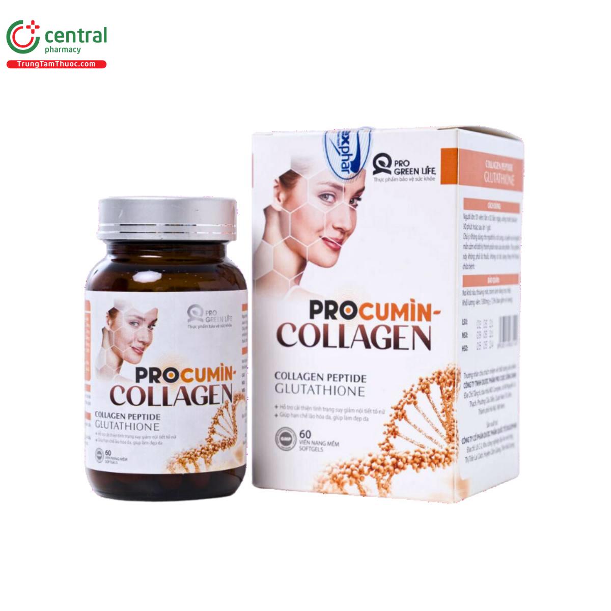 Procumin - Collagen tăng cường nội tiết tố, ngăn lão hóa, da sáng khỏe