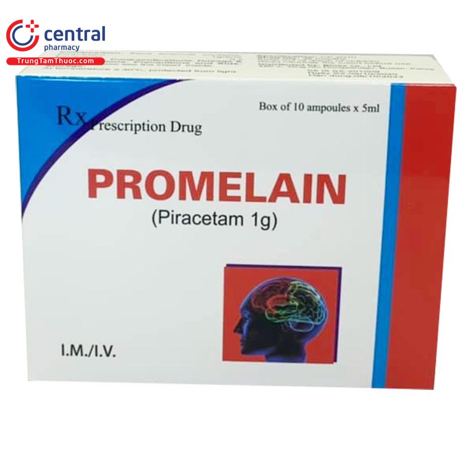 [CHÍNH HÃNG] Thuốc Promelain 1g tăng ghi nhớ, đánh tan chóng mặt