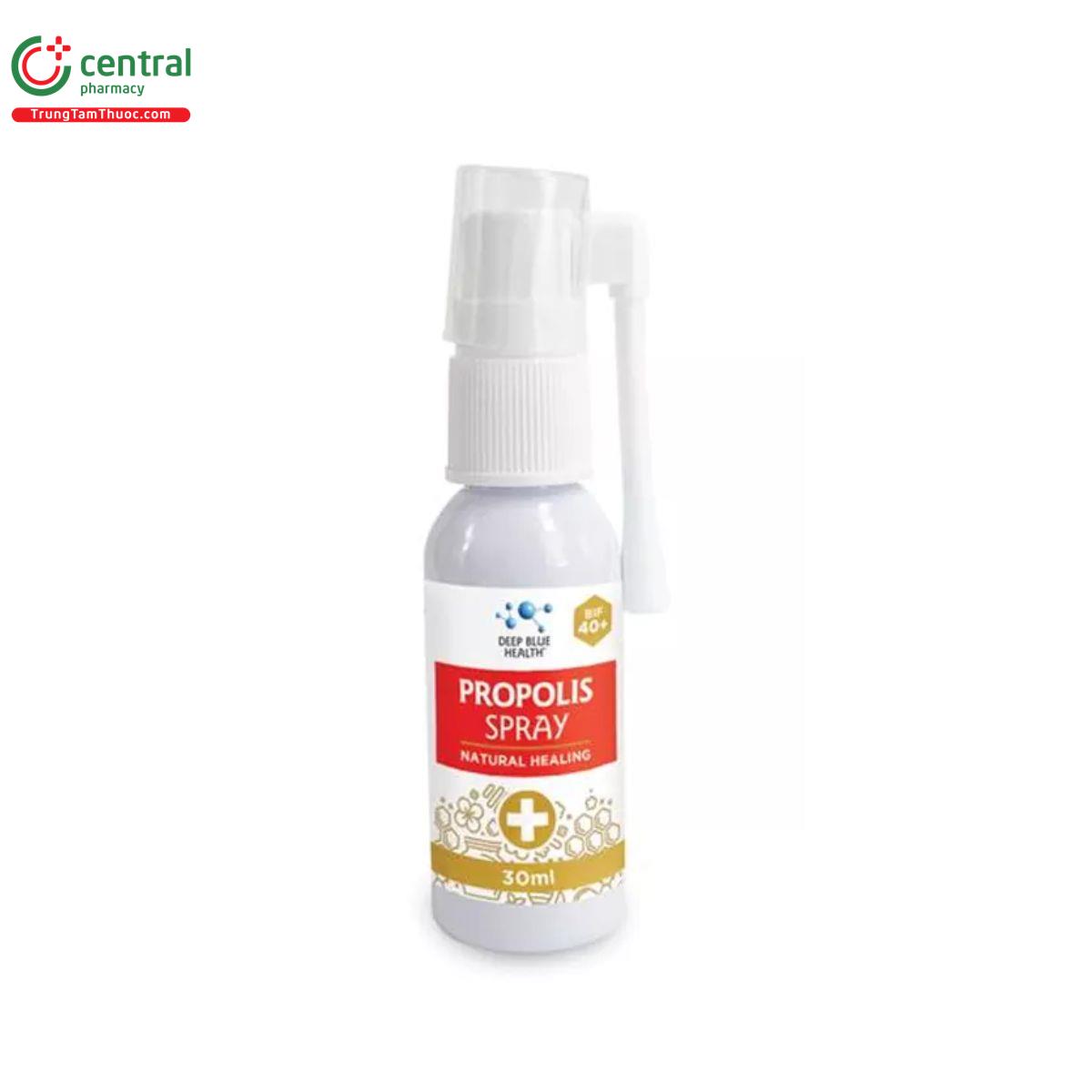 Xịt họng keo ong Propolis Spray BIF 40+ giảm ho, giảm ngứa rát cổ họng