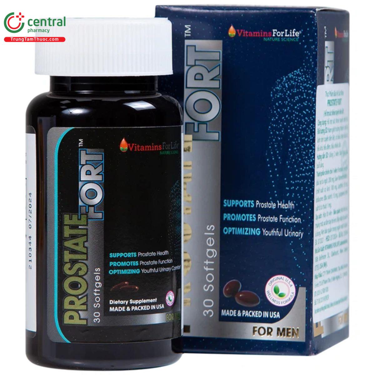 Thuốc Prostate Fort - Cải thiện sức khỏe tuyến tiền liệt ở nam giới