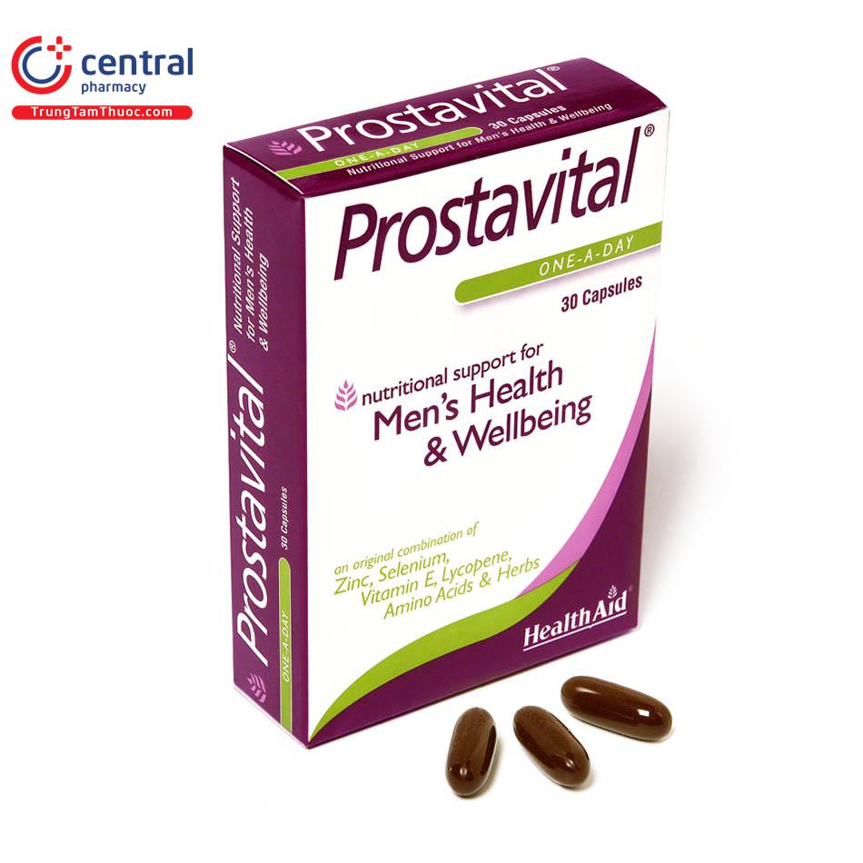 [CHÍNH HÃNG] Prostavital (30v) hỗ trợ giảm phì đại tiền liệt tuyết