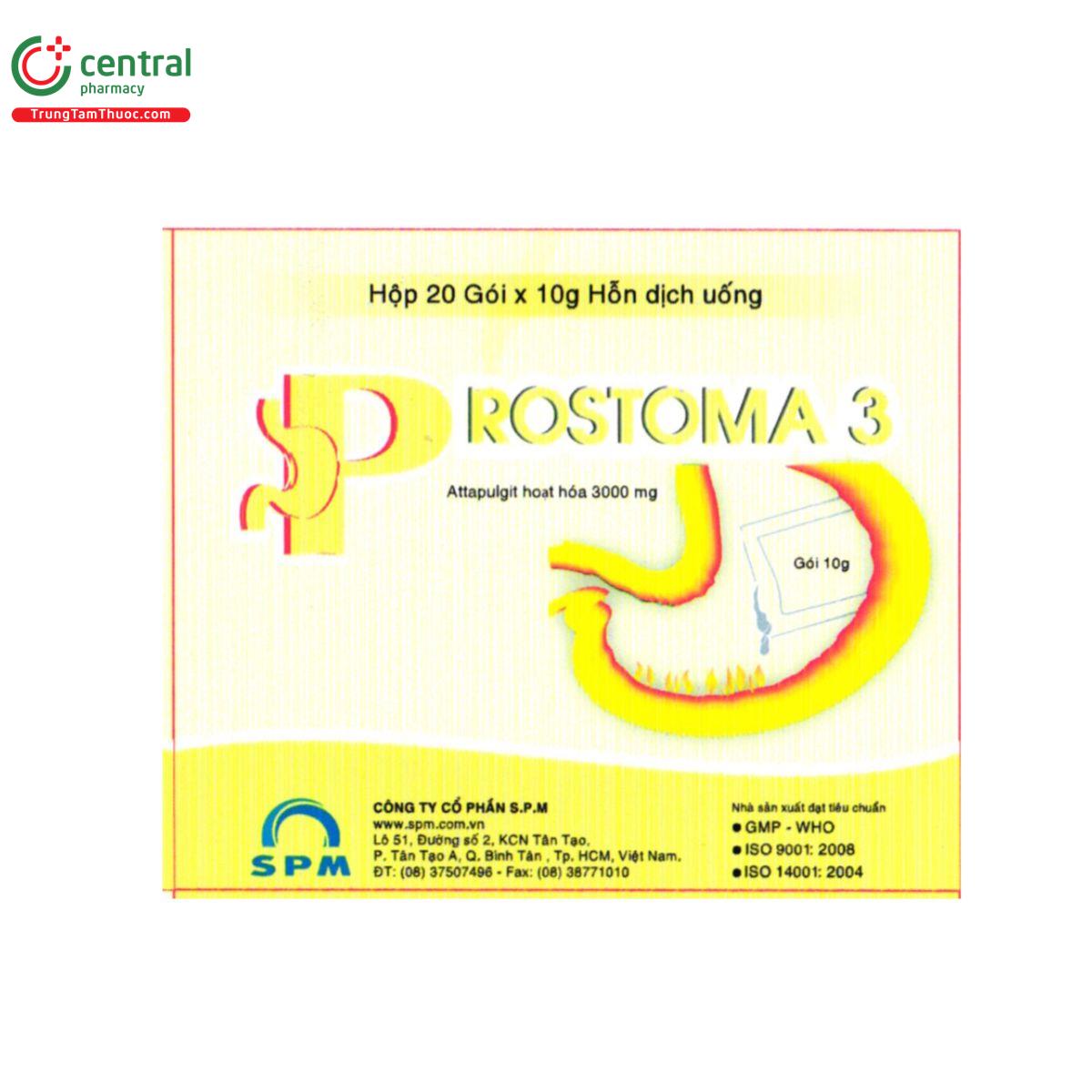 Thuốc Prostoma 3 - Điều trị triệu chứng rối loạn chức năng đường ruột