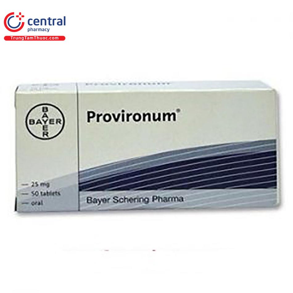 [CHÍNH HÃNG] Thuốc Provironum 25mg - Thuốc điều trị rối loạn nội tiết
