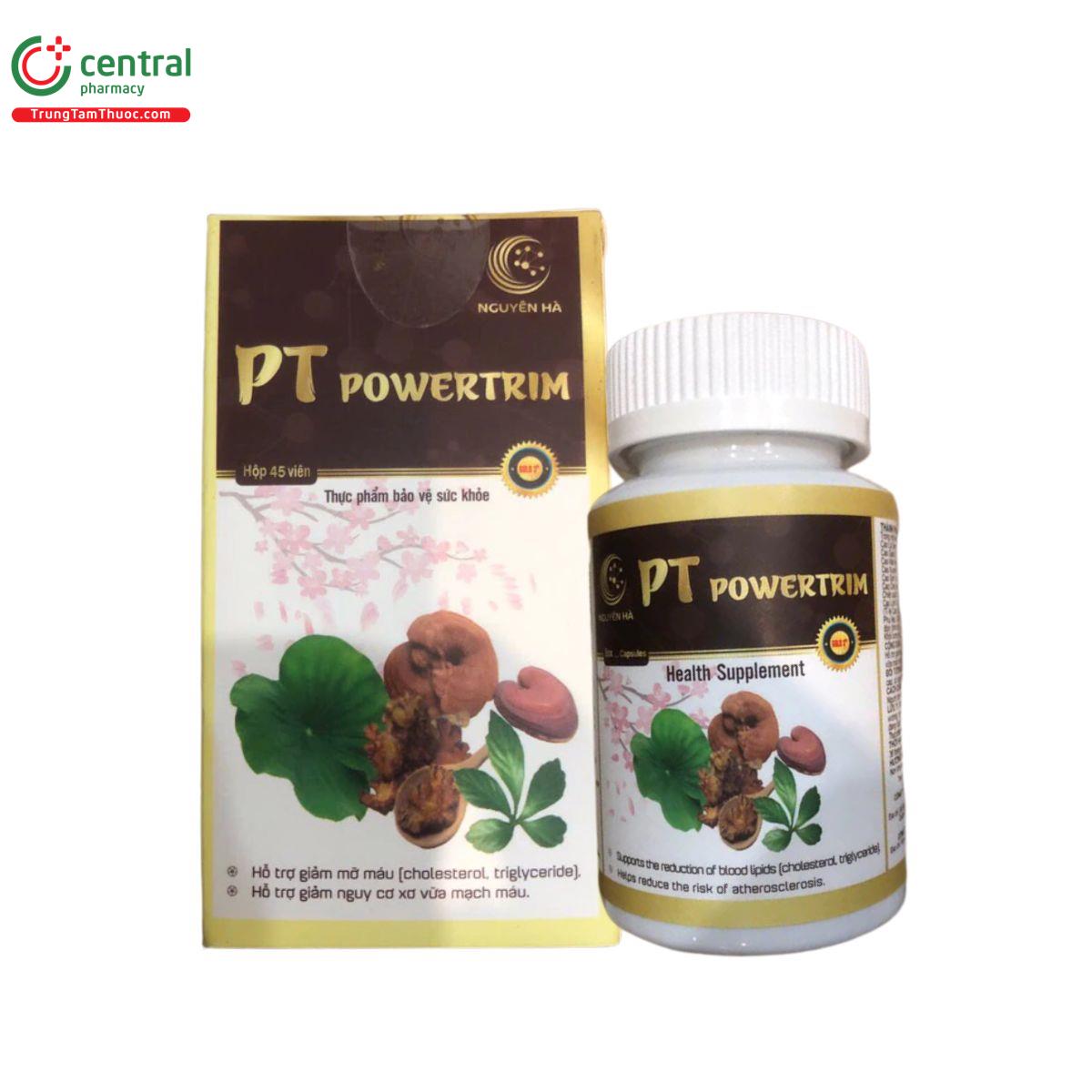 Thuốc PT Powertrim - Giảm mỡ máu, giảm nguy cơ xơ vữa động mạch
