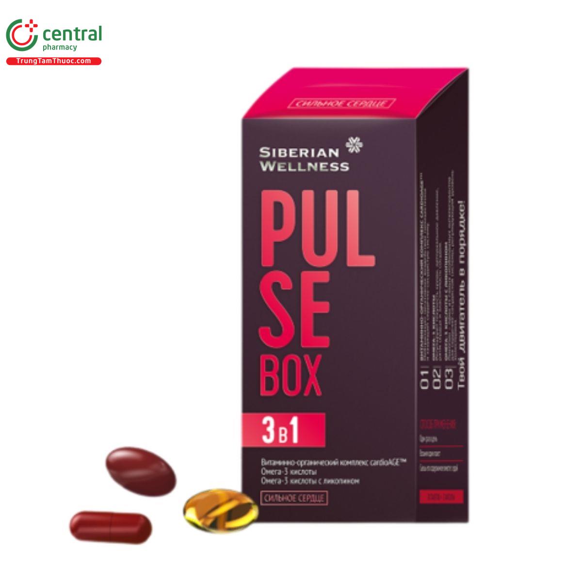 Thuốc Pulse Box hỗ trợ bảo vệ hệ tim mạch, chống oxy hóa