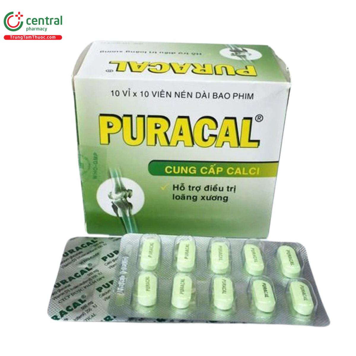 Thuốc Puracal OPV phòng và điều trị các bệnh do thiếu hụt calci