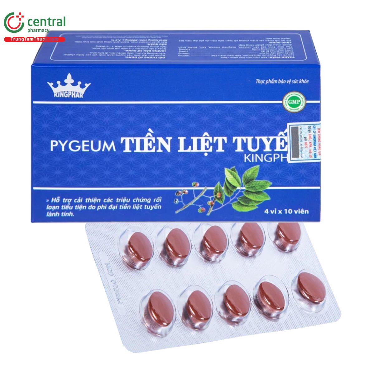 Thuốc Pygeum Tiền Liệt Tuyến cải thiện triệu chứng rối loạn tiểu tiện