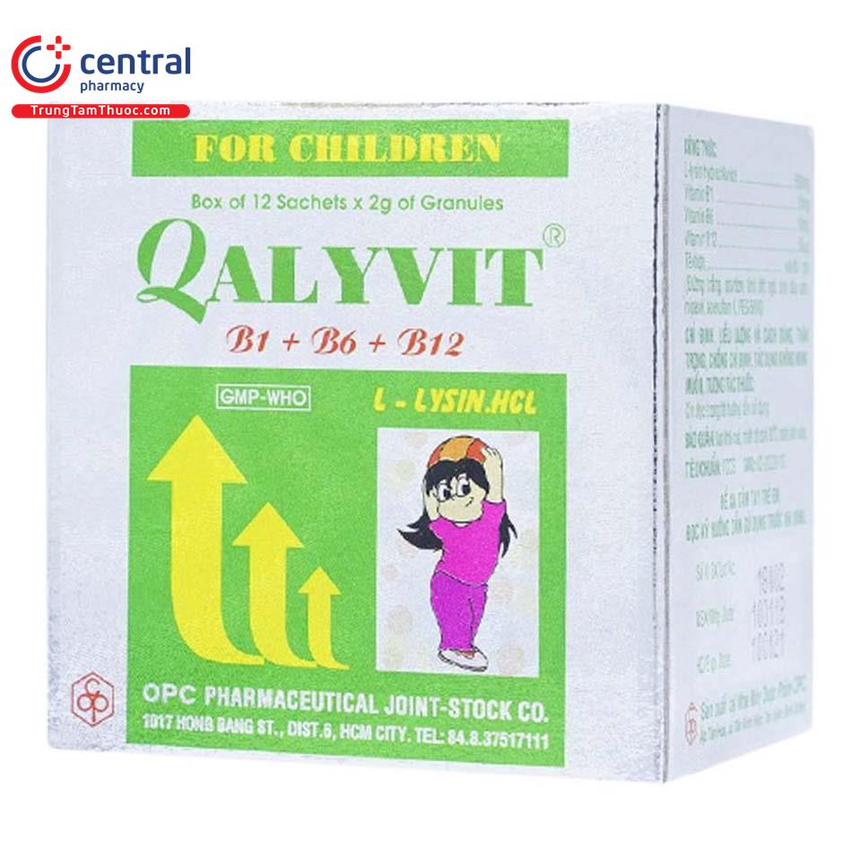 [CHÍNH HÃNG] Thuốc Qalyvit giúp tăng cường miễn dịch cho trẻ