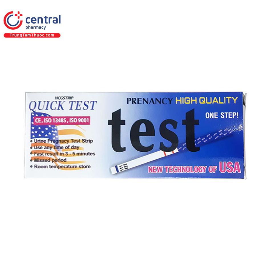 Que thử thai Quick test - phát hiện thai nhanh chóng và chính xác