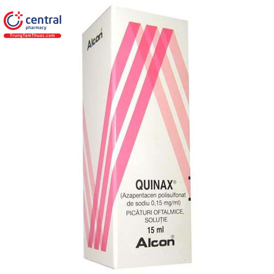 Thuốc Quinax 0.015% 15ml điều trị đục thủy tinh hiệu quả
