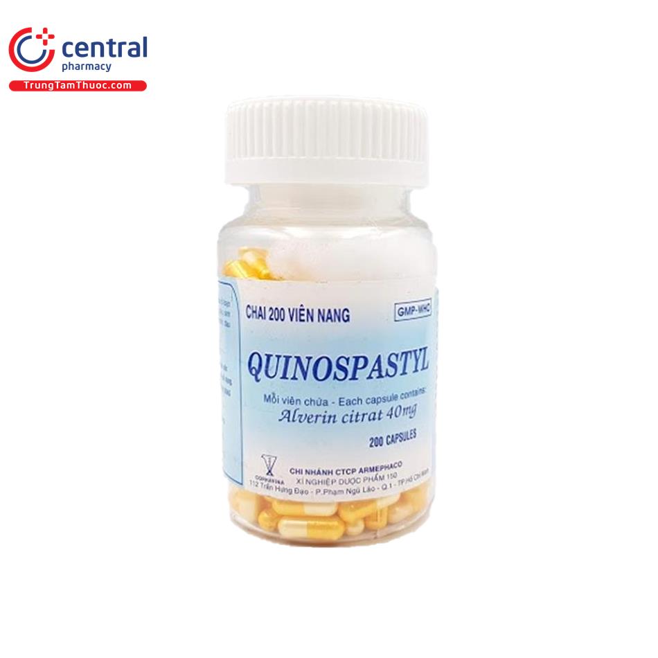 [CHÍNH HÃNG] Thuốc Quinospastyl 40mg Armephaco (200 viên) giảm co thắt ...