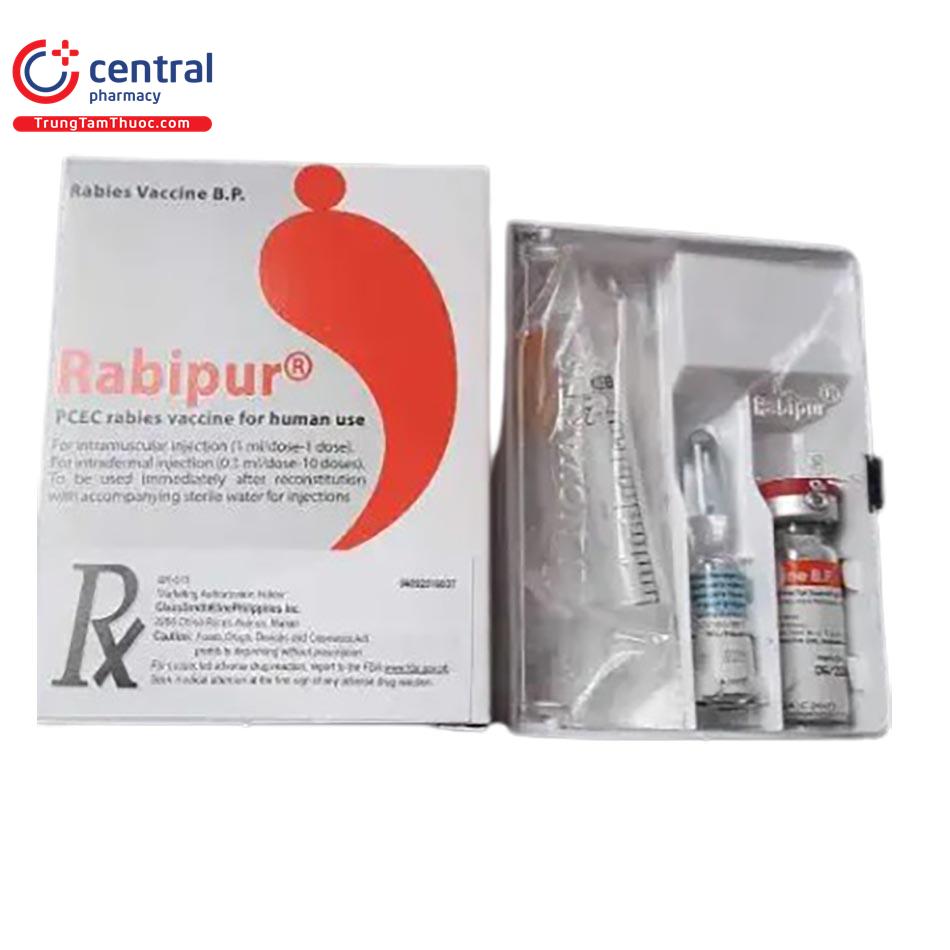 [CHÍNH HÃNG] Thuốc Rabipur- Thuốc dự phòng và điều trị bệnh dại