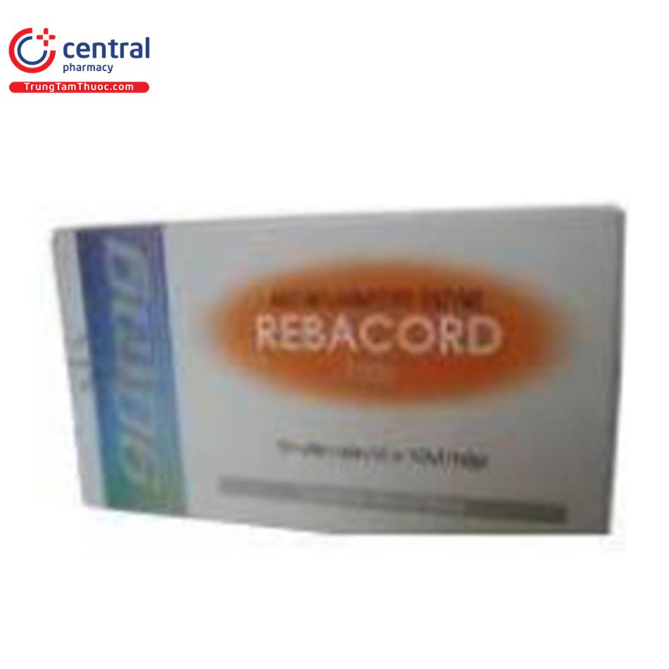 Thuốc điều trị các bệnh đường hô hấp - Rebacord 90mg