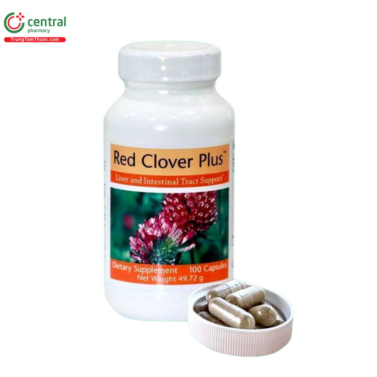 Thuốc Red Clover Plus hỗ trợ thải độc, tăng cường chức năng gan