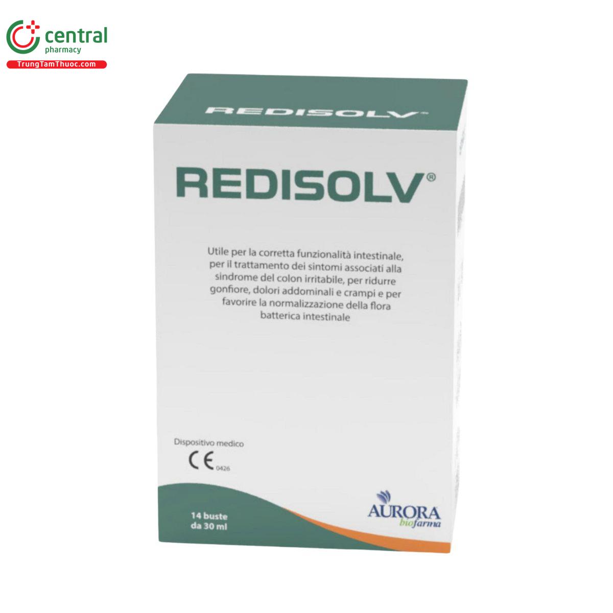 Redisolv hỗ trợ cải thiện các rối loạn tiêu hoá, giảm đầy hơi, chướng bụng