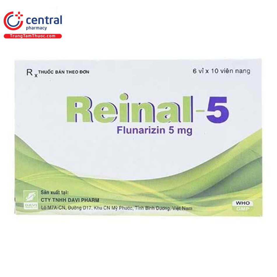 [CHÍNH HÃNG] Thuốc Reinal-5 - Điều trị các triệu chứng thần kinh