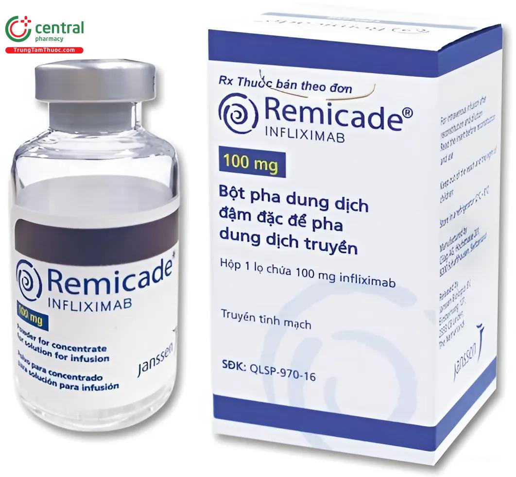 Thuốc Remicade - tác dụng, chỉ định, cách dùng và lưu ý sử dụng