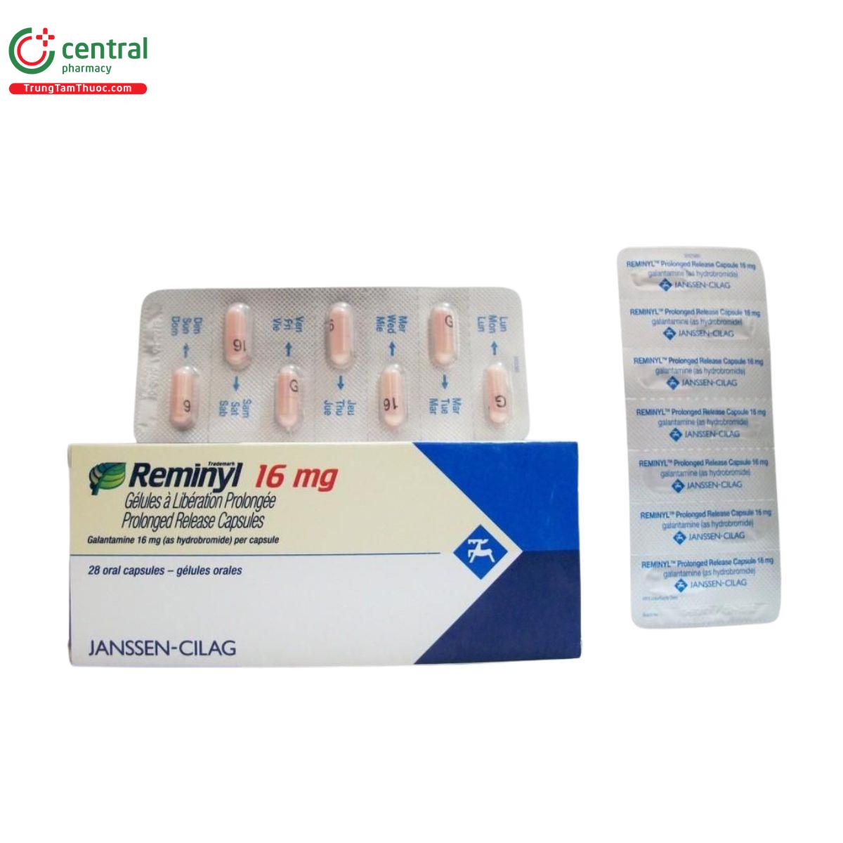 Thuốc Reminyl 16mg điều trị sa sút trí tuệ do bệnh Alzheimer