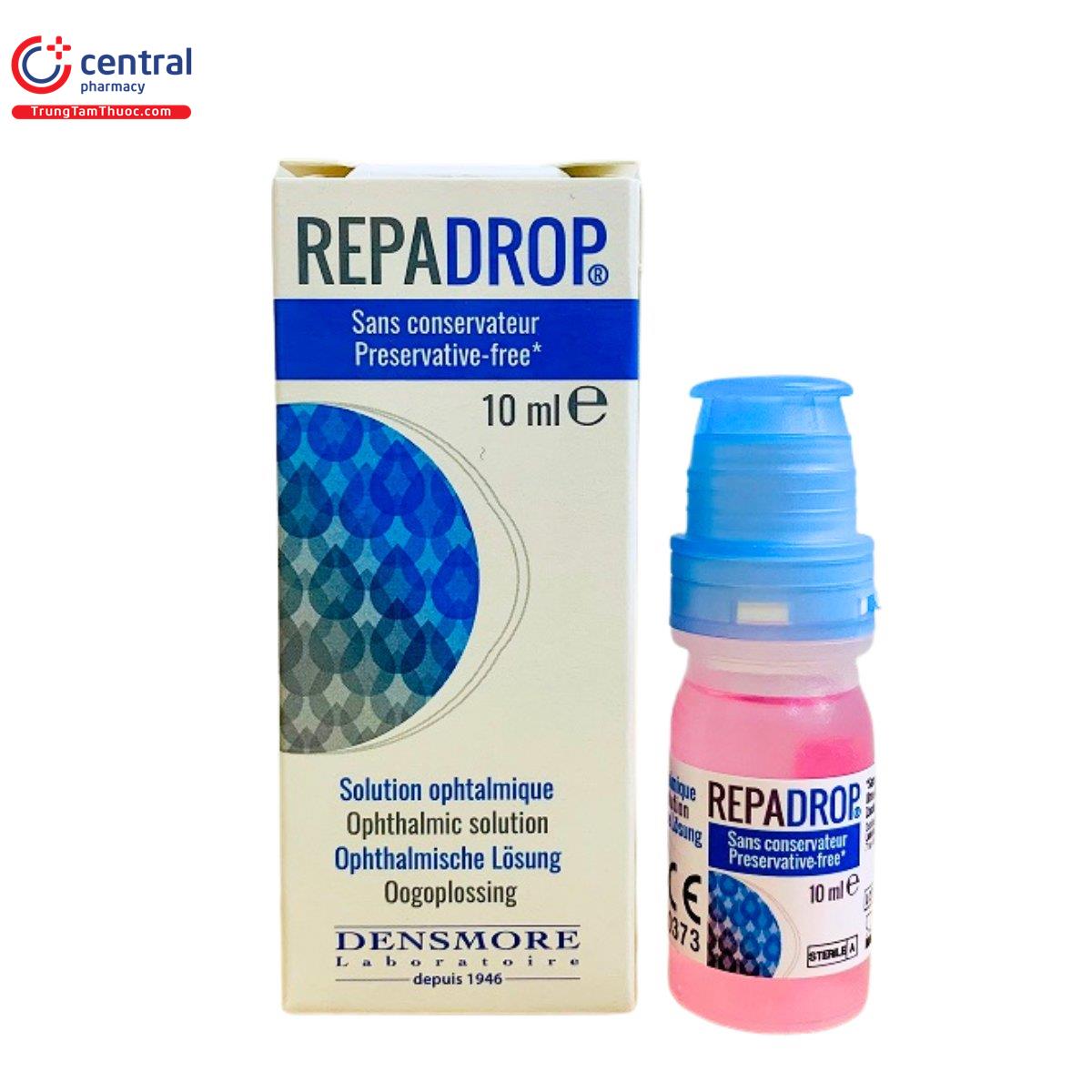 Nước nhỏ mắt RepaDrop 10ml - Hiệu quả dưỡng ẩm, giảm kích ứng mắt