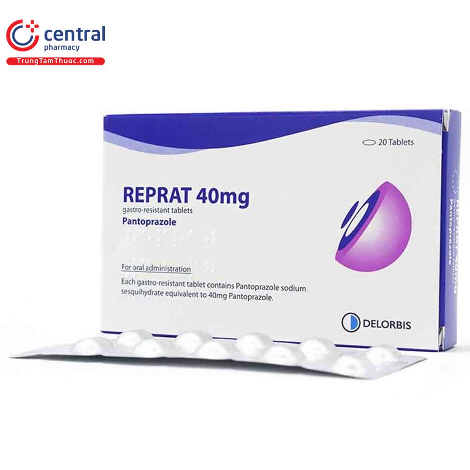 Thuốc Reprat 40mg: Chỉ định, liều dùng và lưu ý khi sử dụng