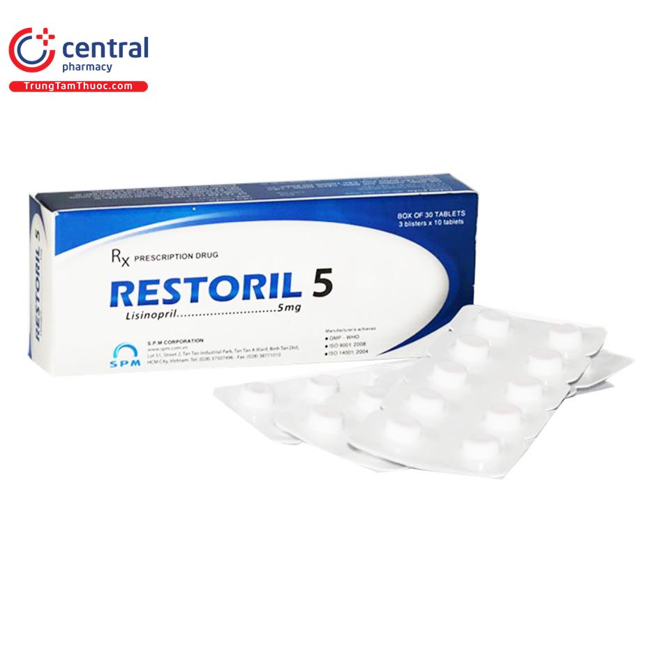 [CHÍNH HÃNG] Thuốc Restoril 10 - ổn định huyết áp hiệu quả