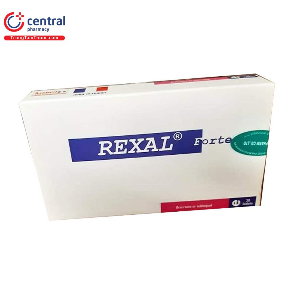 [CHÍNH HÃNG] Rexal forte hỗ trợ điều trị viêm đường hô hấp và phù nề