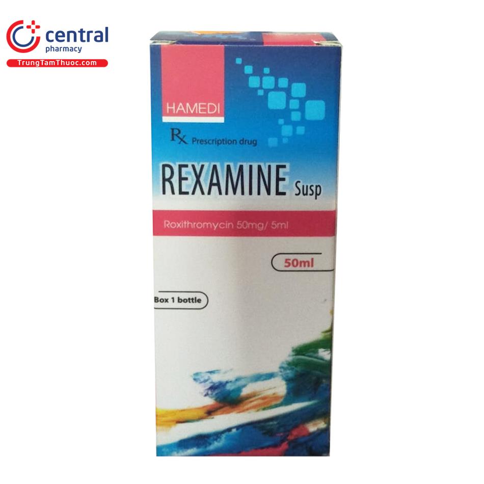 [CHÍNH HÃNG] Thuốc Rexamine Susp điều trị nhiễm khuẩn hiệu quả