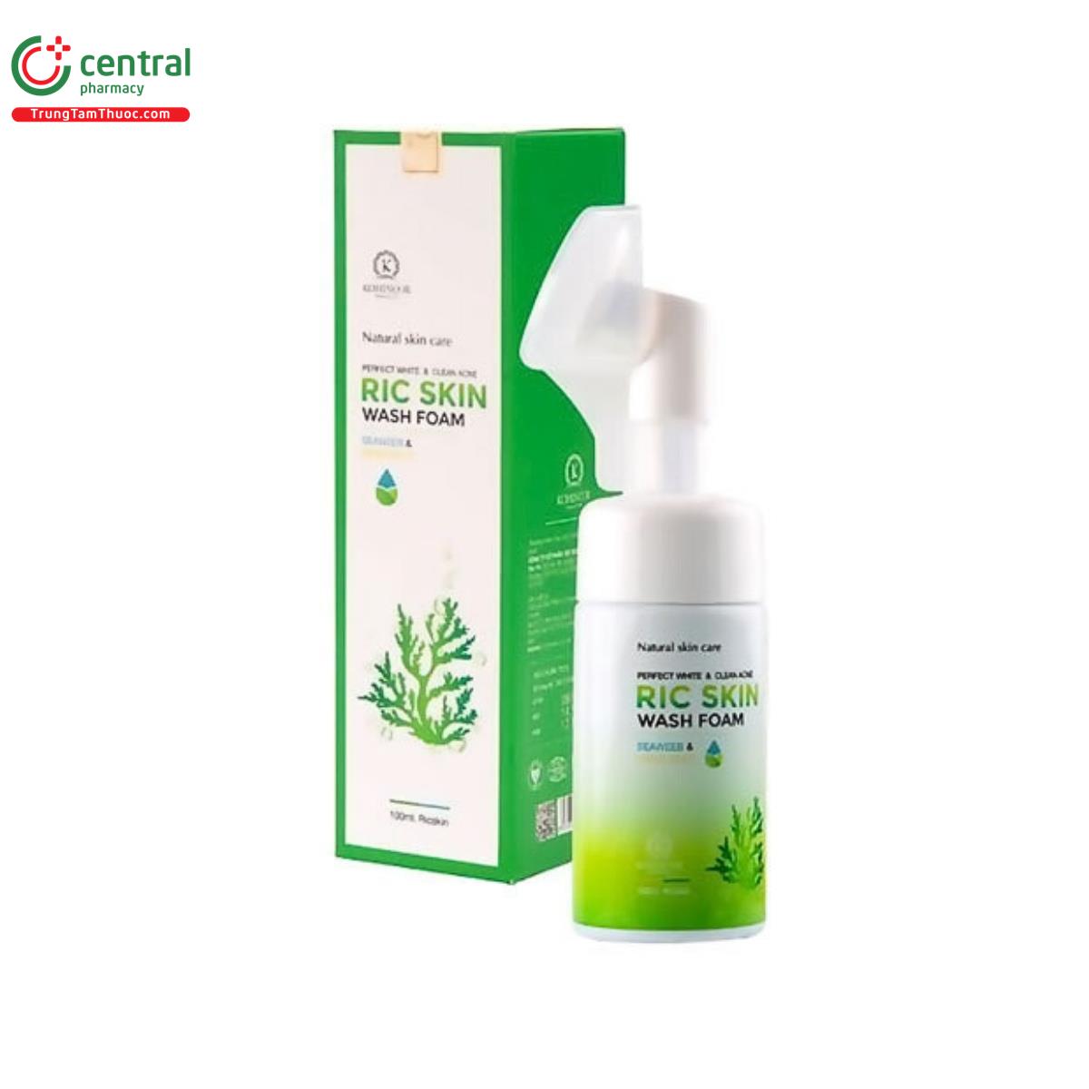 Sữa rửa mặt Ric Skin Wash Foam - Làm sạch, ngừa mụn, dưỡng sáng da