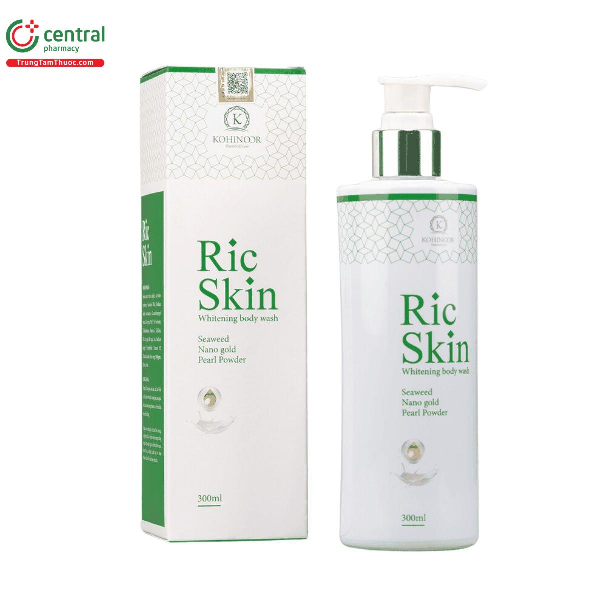 Ric Skin Whitening Body Wash - Sữa tắm trắng da, làm sạch hiệu quả