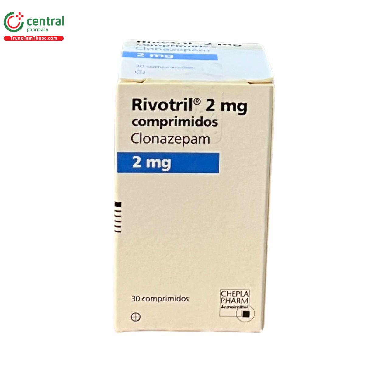 Thuốc Rivotril 2mg Comprimido của Cheplapharm, Đức điều trị động kinh
