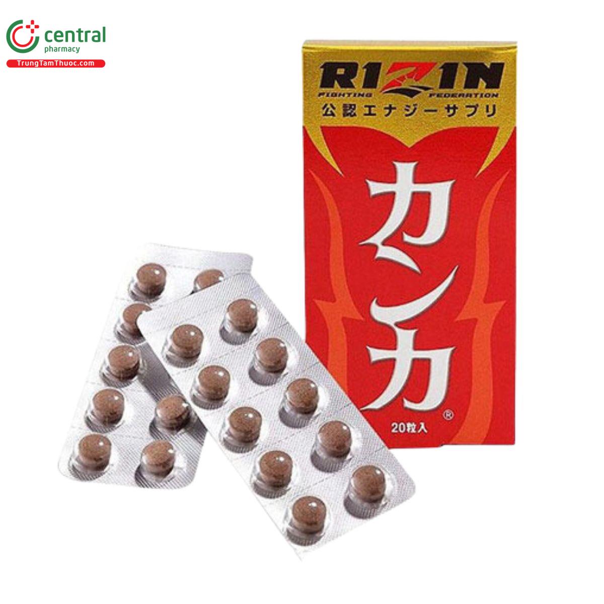 Thuốc Rizin Nhật Bản - Bồi bổ sức khỏe, tăng cường sinh lực, giảm mệt mỏi