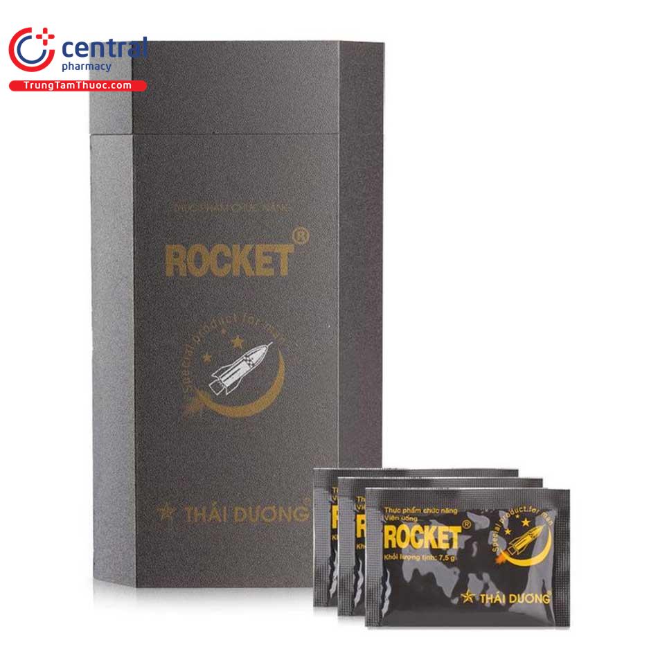 Thuốc Rocket (hộp 30 gói) - khẳng định bản lĩnh phái mạnh